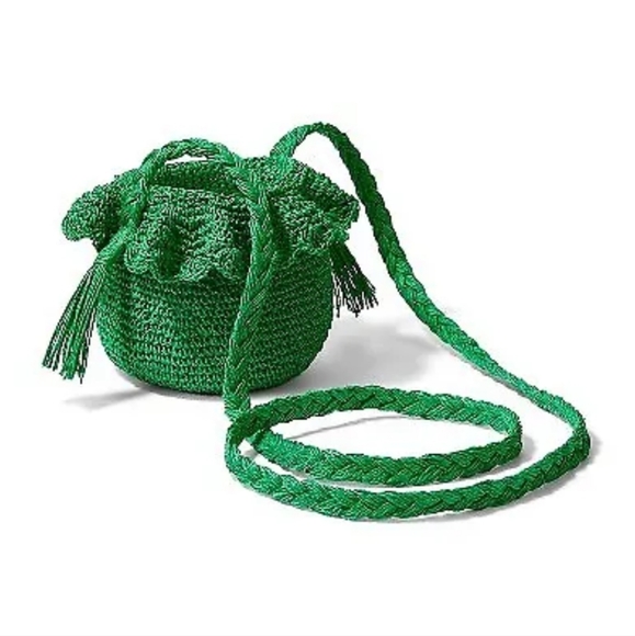 RHODE | Bags | Rhode X Target Crochet Bucket Bag Dark Green | Poshmark